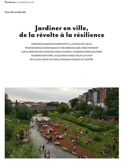 Jardiner en ville, de la révolte à la résilience